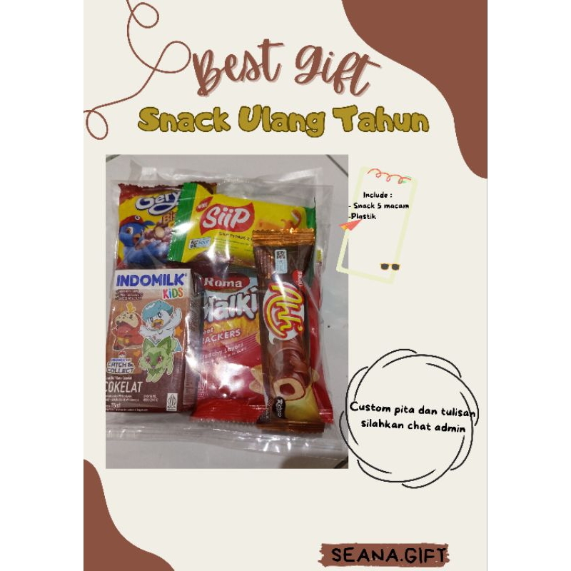 Jual Snack ulang tahun/Snack ultah murah/Snack ultah anak/Jajan murah ...
