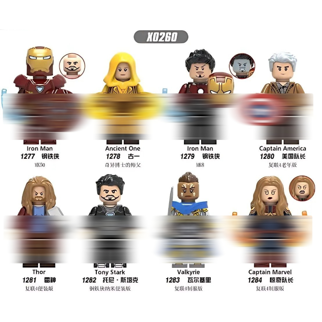 Jual X0260 Iron Man Ancient One Captain America Thor Tony Stark ...
