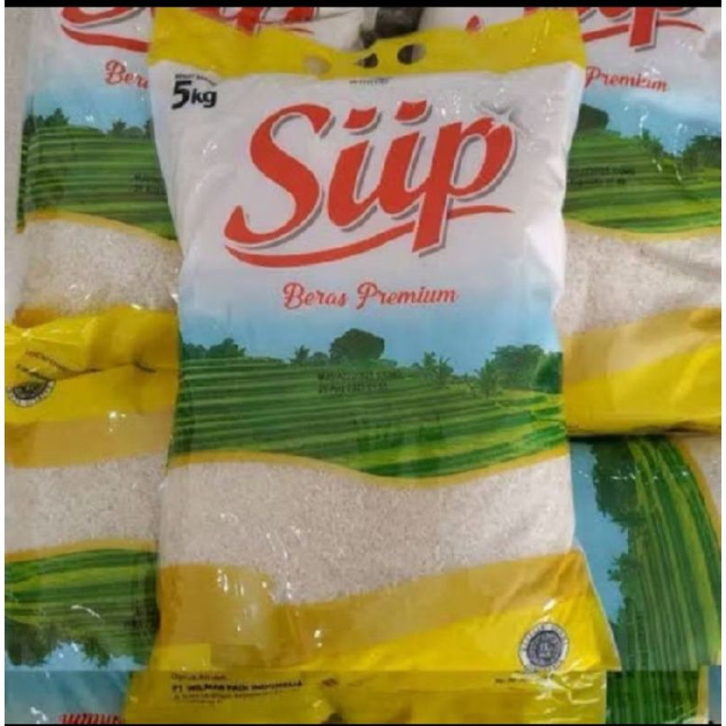 Jual Beras Premium original Siip 5kg | Shopee Indonesia