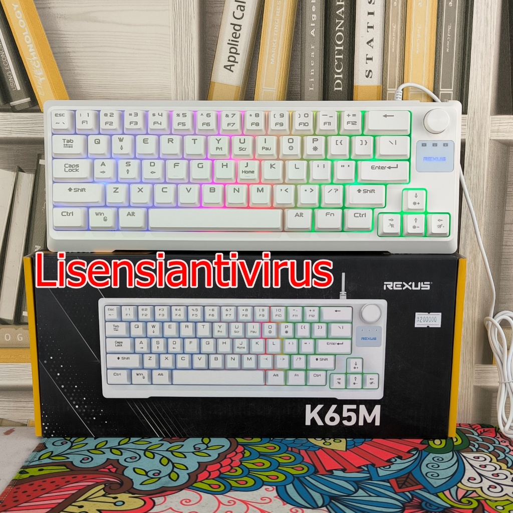 Jual Keyboard Gaming Rexus K65M Battlefire with Adjustable Knob For ...