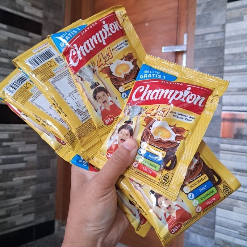 Jual Energen Champion Bag 4 x 30 g Kemasan Sachet 10 x 30 g / 1 Renceng ...
