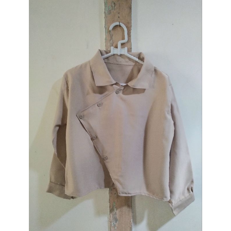 Jual PRELOVED outer crop wanita (vest) | Shopee Indonesia