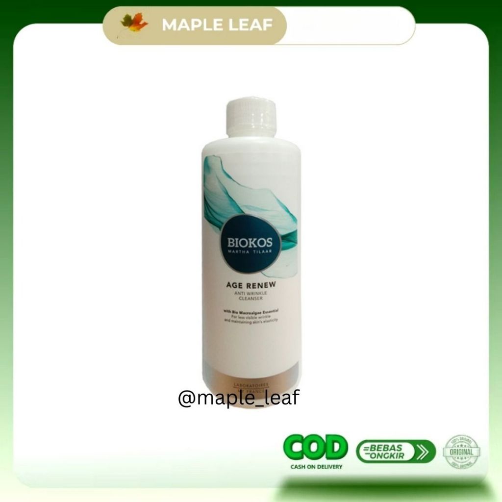 Jual Biokos 40s Anti Wrinkle Cleanser 460ml | Shopee Indonesia