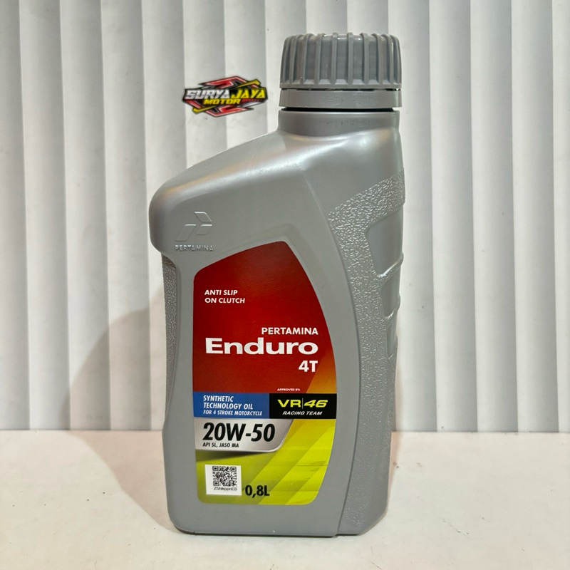 Jual OLI Enduro 4T 20W-50 800ML Pertamina Oil | Shopee Indonesia