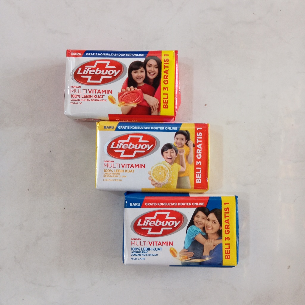 Jual Lifebuoy Sabun Batang 100gr All Variant | Shopee Indonesia