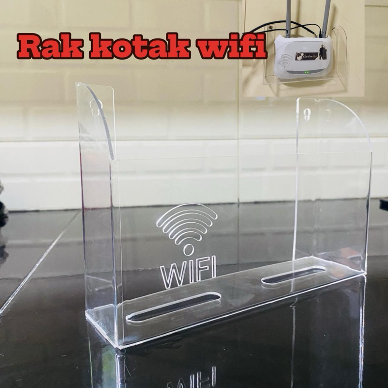 Jual Rak Tempat Wifi atau router Rak dinding Wifi router | Shopee Indonesia