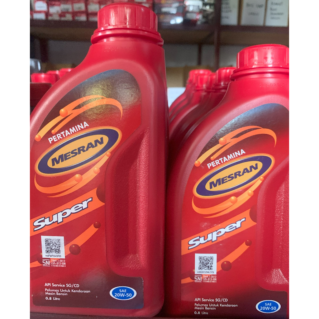 Jual OLI PERTAMINA MESRAN SUPER 800ml | Shopee Indonesia