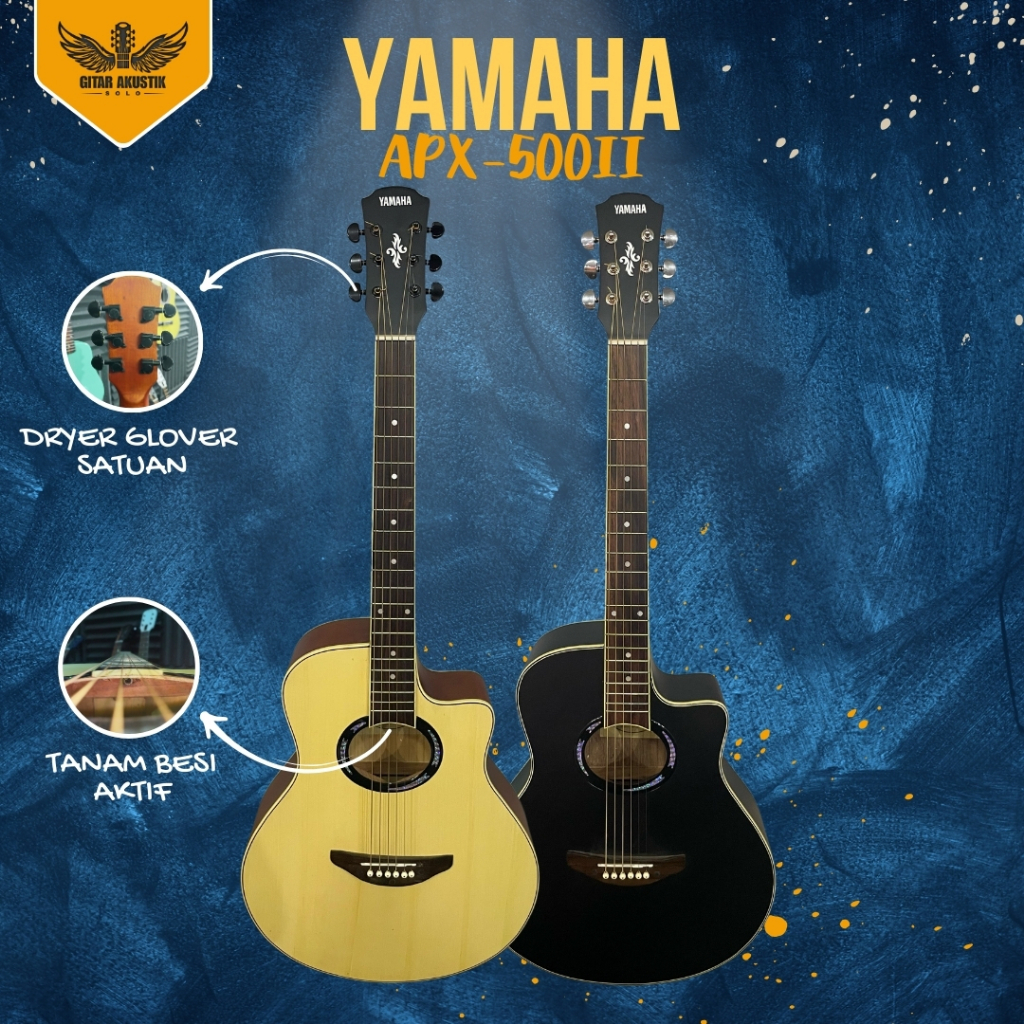 Jual Gitar APX 500ii Custom / Gitar APX Meranti | Shopee Indonesia