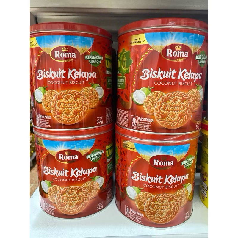 Jual Roma Kelapa Kaleng 345gr | Shopee Indonesia