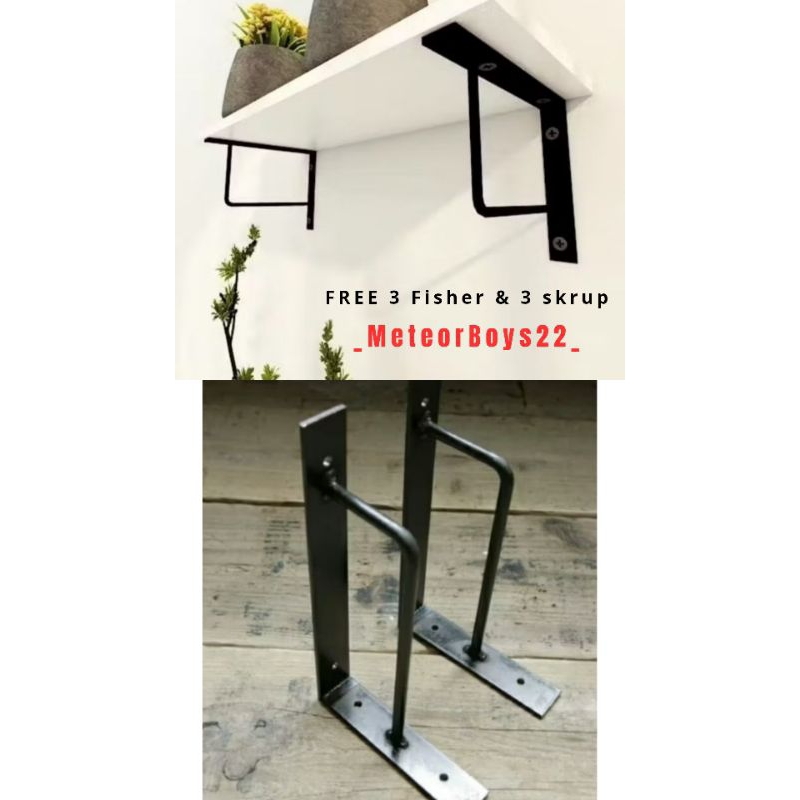 Jual BESI SIKU RAK DINDING_RAK PAPAN GANTUNGAN_RAK SUDUT AMBALAN ...