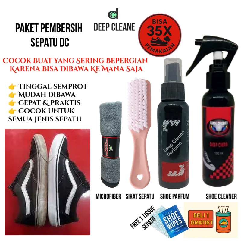 Jual Deep cleaner Sabun Cuci Sepatu dengan Cairan Pembersih Sepatu ...