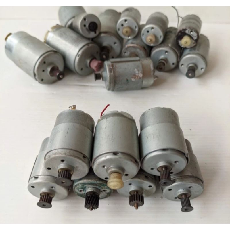 Jual Motor printer model bulat 12Vdc -3000Rpm, mini generator dll ...