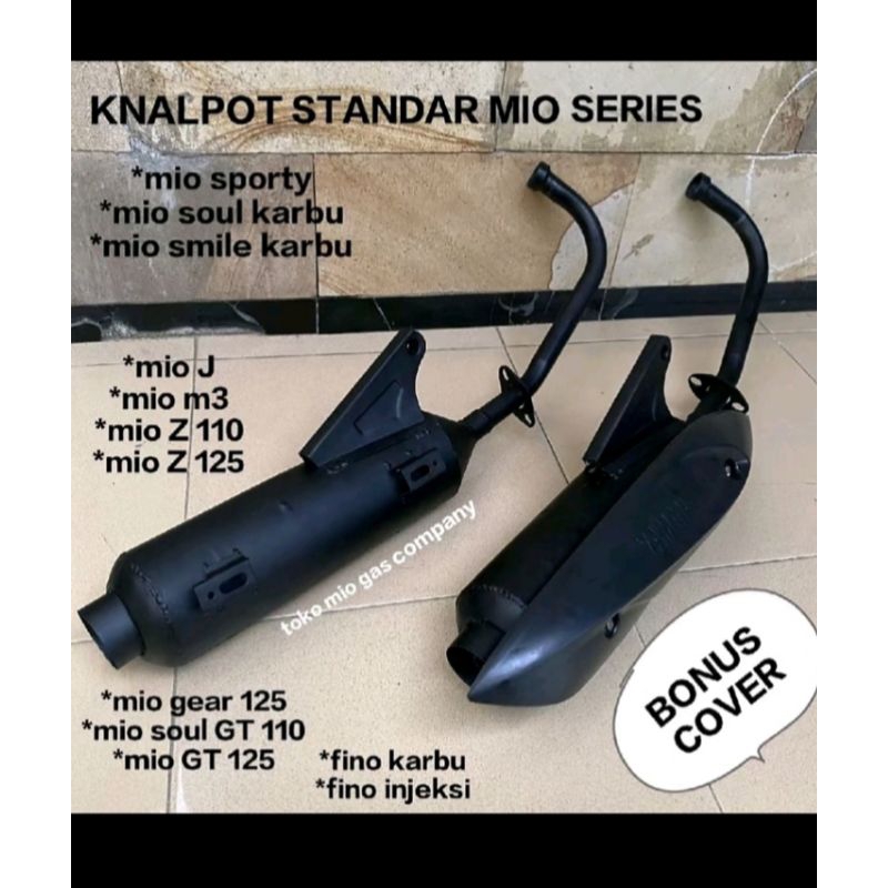 Jual knalpot copy standar suara original mio sporty mio smile mio soul ...