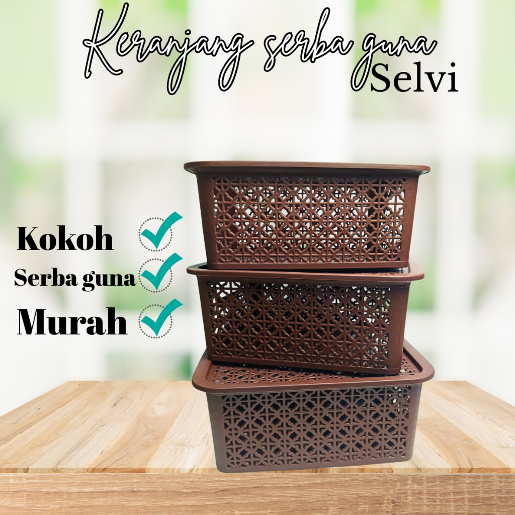 Jual KERANJANG SERBAGUNA SELVI KERAJANG MULTI FUNGSI KOTAK PARCEL ULANG ...