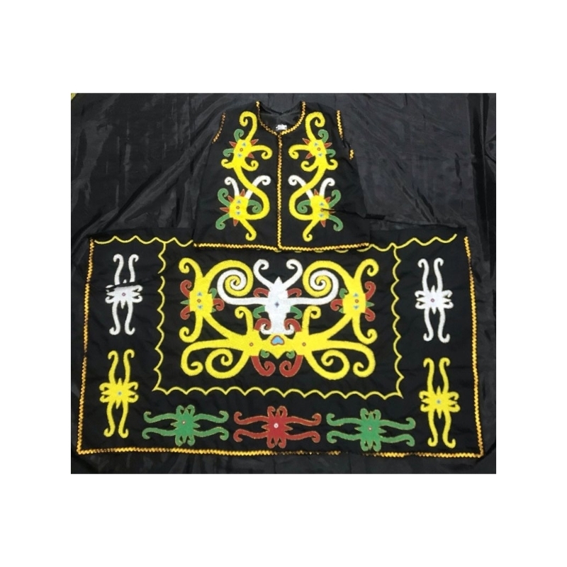 Jual BAJU ADAT MANIK DAYAK - BAJU ADAT PREMIUM KHAS DAYAK - PAKAIAN ...