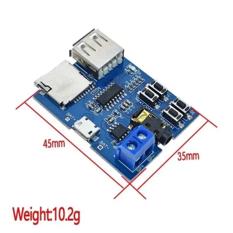 Jual TF MP3 Player Decoder Board 3w | Shopee Indonesia