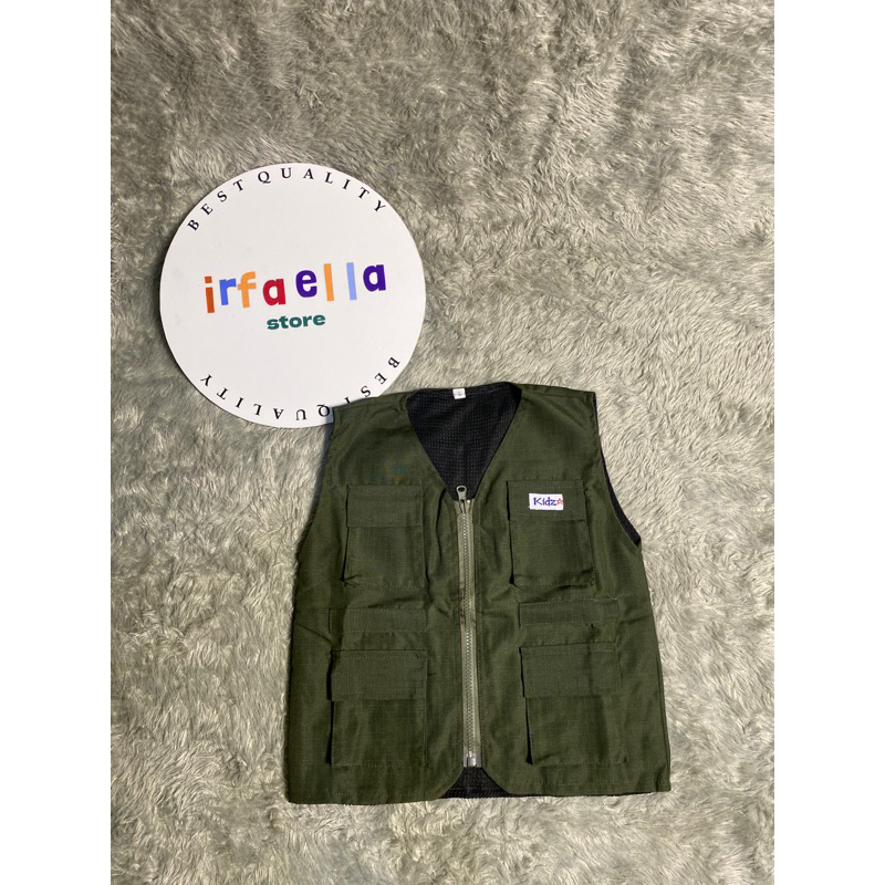 Jual Rompi Anak Safari/Rompi Anak Petualang/Rompi Anak Lapangan/Rompi ...