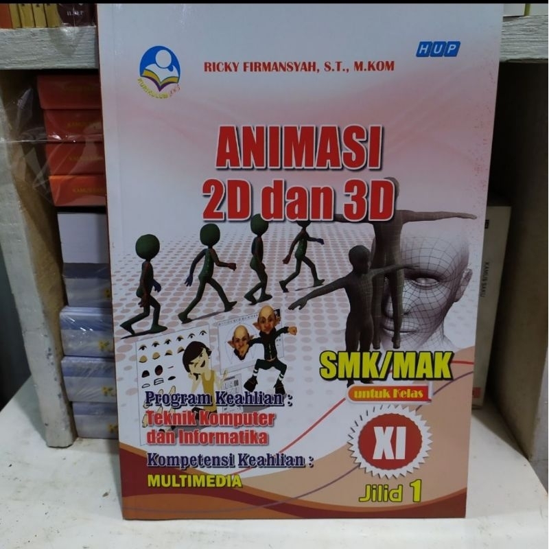 Jual BUKU SMK ANIMASI 2D DAN 3D KELAS XI JILID 1 | Shopee Indonesia