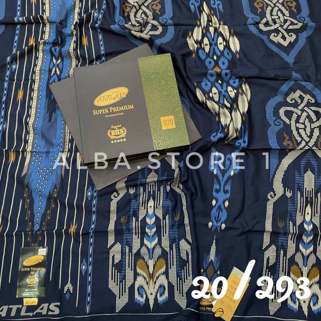 Jual Sarung ATLAS Super Premium Supreme 920 Pekalongan GOLD SILVER//Agen Sarung Atlas Pekalongan ...