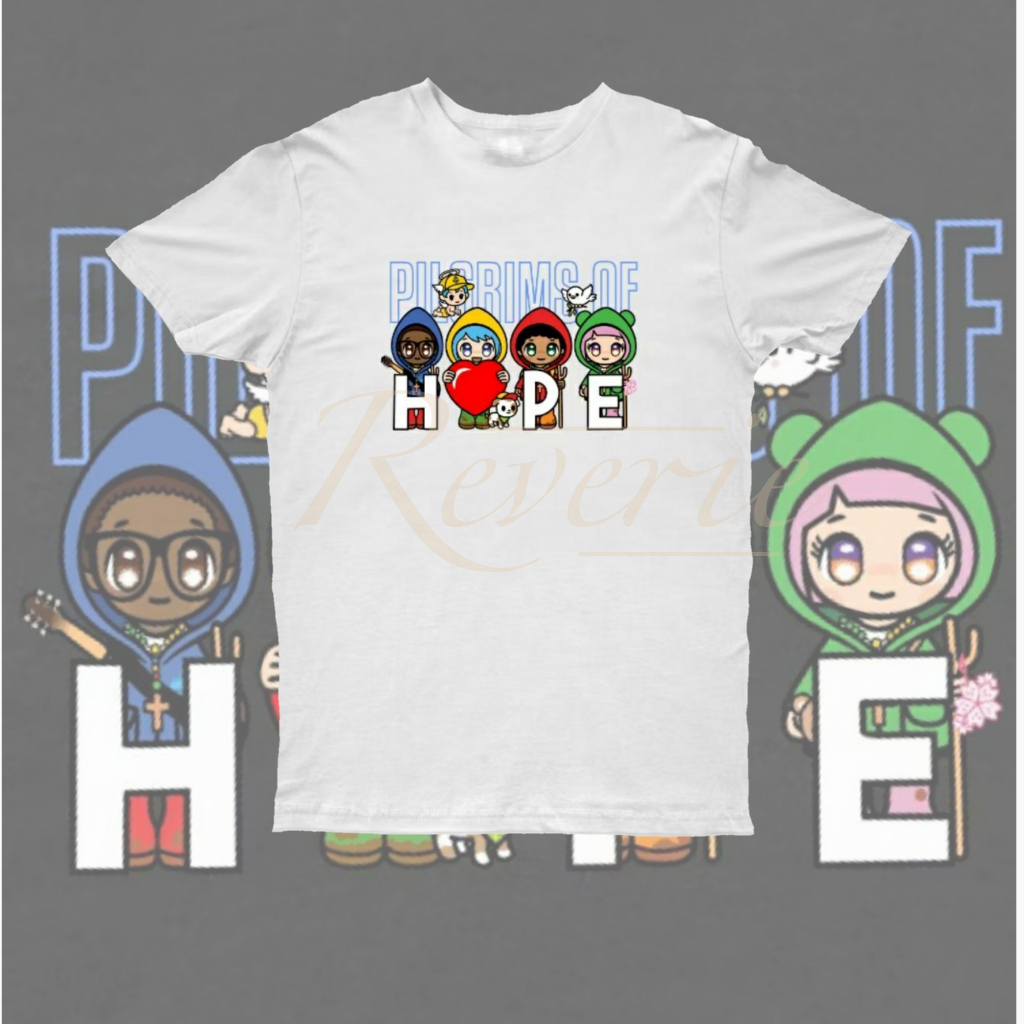 Jual KAOS TSHIRT PILGRIMS OF HOPE LUCE AND FRIENDS BAJU SERAGAM ACARA ...