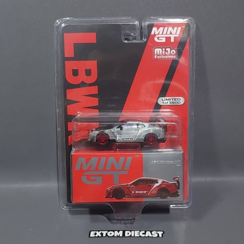 Jual Mini GT 345 Nissan Skyline R35 Red Chase | Shopee Indonesia
