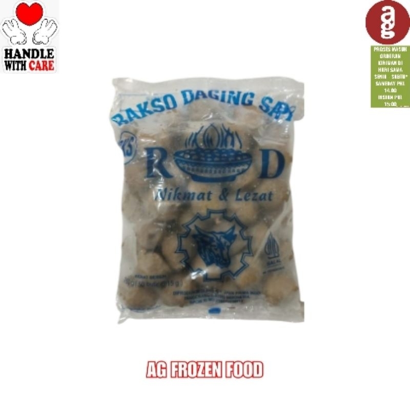 Jual Bakso Sapi "RD" Biru CK (SBB) isi 50pcs | Shopee Indonesia