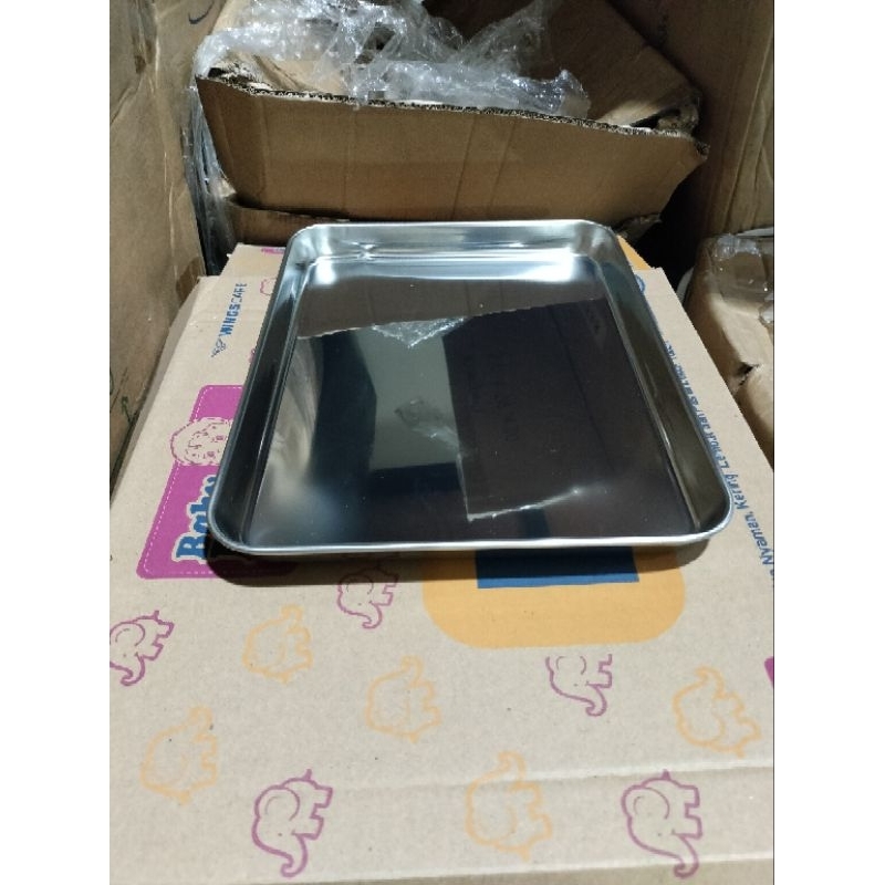 Jual Baking Tray - Loyang Kue Stainless SUS 304 CACAT/DEFECT Ukuran L ...