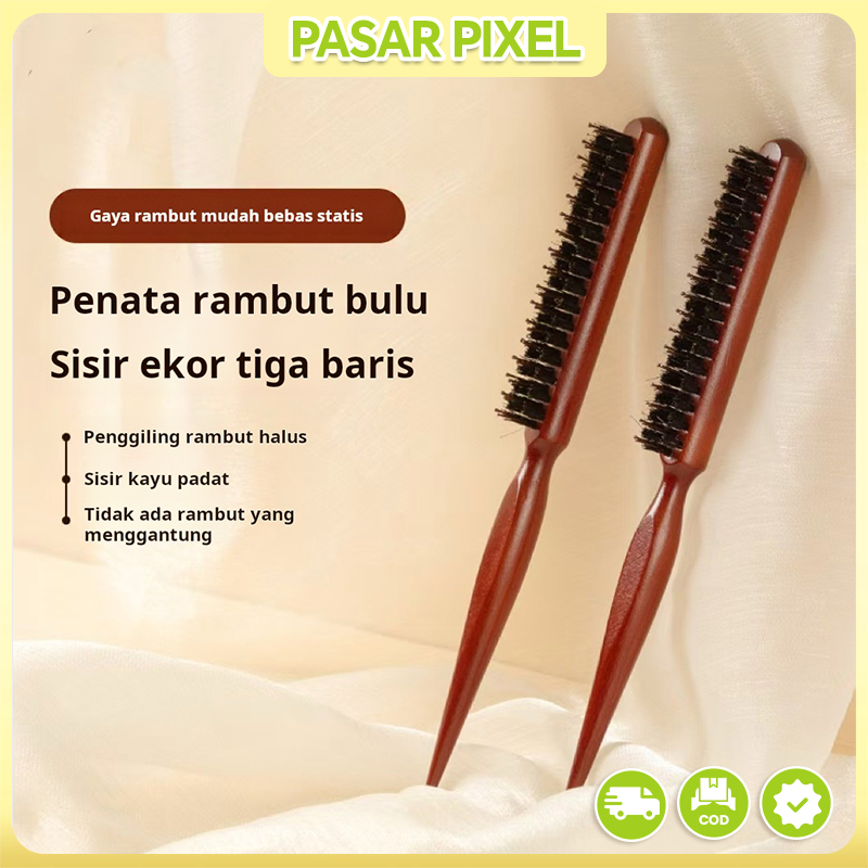Jual Sisir rambut khusus tiga baris sisir penata rias pemodelan studio ...