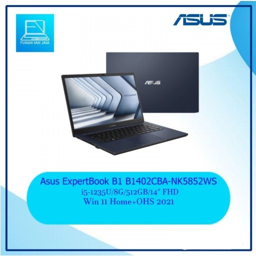 Jual ASUS ExpertBook B1402CBA-NK5852WS/CORE i5-1235U/8G/512GB/14" FHD ...