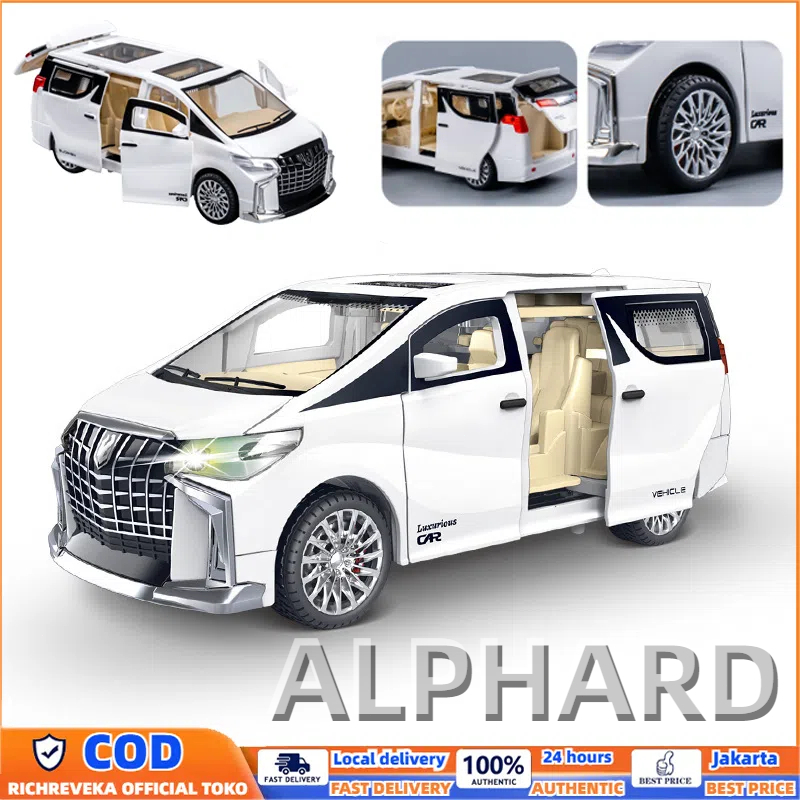 Jual Ready Alphard Model Mobil Die Cast Bisnis/DIE CAST Mobil Inersia ...