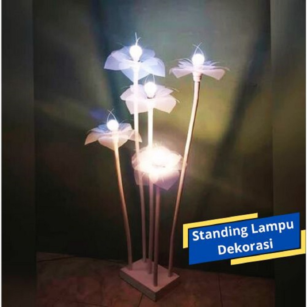 Jual standing lampu dekorasi wedding. perlengkapan pesta. backdrop ...
