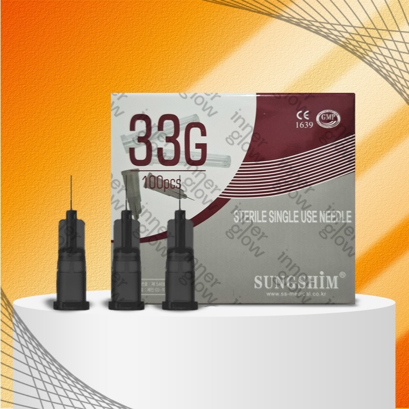 Jual Sungshim 33G x 4mm Jarum Meso | Meso Needle ECER | Shopee Indonesia