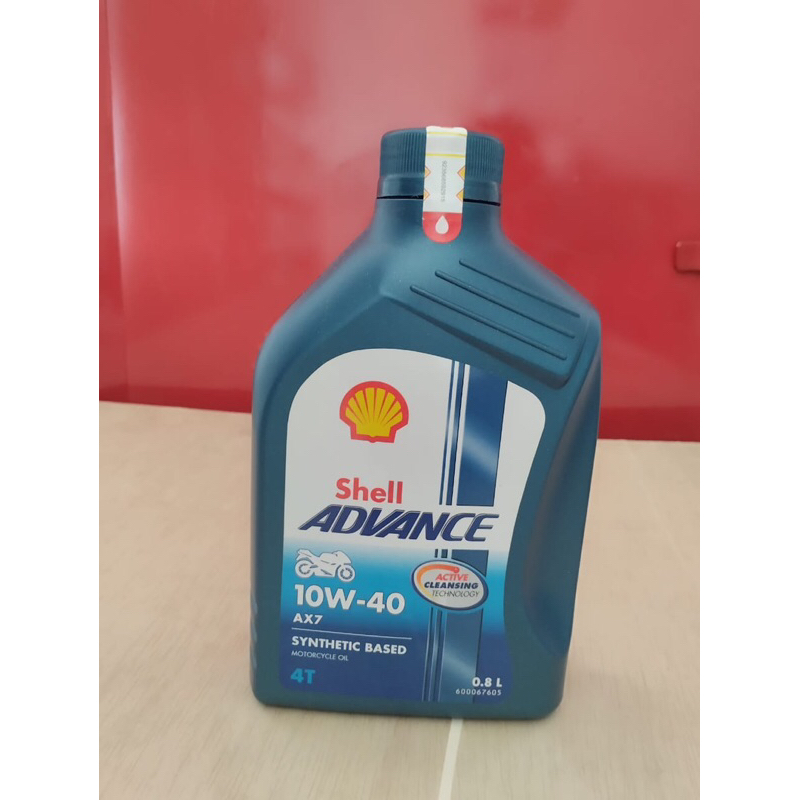 Jual Oli Shell Advance AX7 4Tak Bebek 10W-40 800ml | Shopee Indonesia
