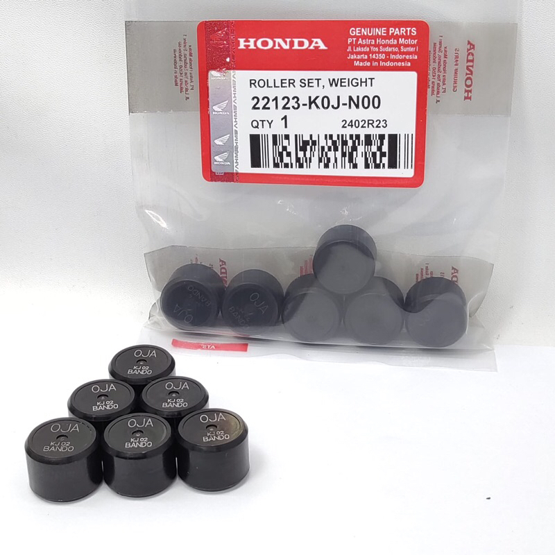 Jual 22123-K0J-N00 ROLLER Lorer ROLLER SET WEIGHT Genio | Shopee Indonesia
