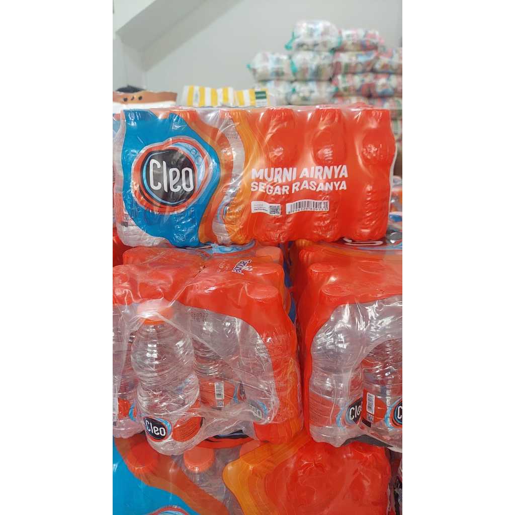 Jual CLEO AIR MINUM KEMASAN 220 ML READY STOK | Shopee Indonesia