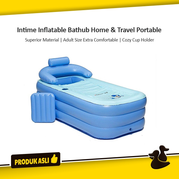 Jual Intime Inflatable Bathub Home & Travel Portable Bak Mandi Lipat ...