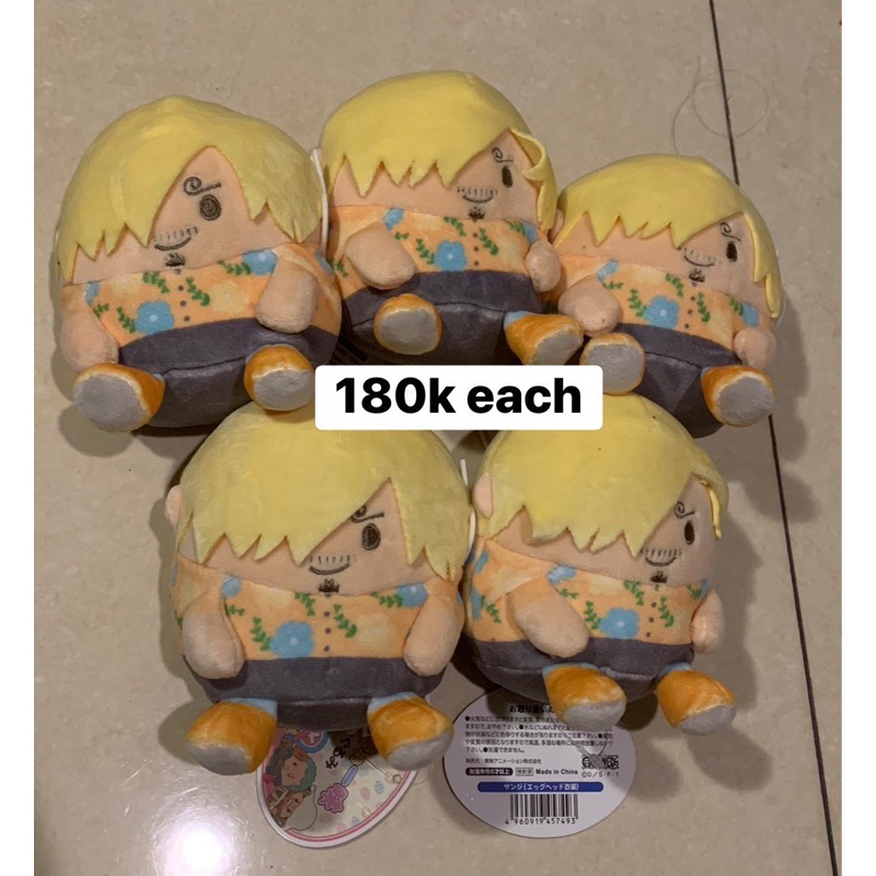 Jual Mugitama Sanji One Piece Egghead Merch Doll Official Mugiwara ...