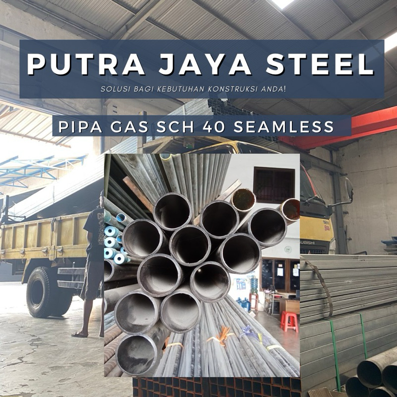 Jual PIPA GAS SCH 40 SEAMLESS | PIPA GAS SEAMLESS BERBAGAI KETEBALAN | Shopee Indonesia