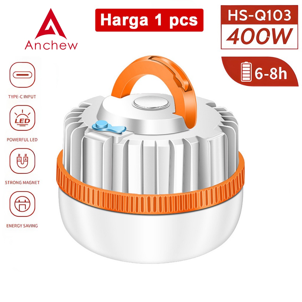 Jual 【COD Lampu 2 PCS 】 Lampu Emergency Gantung Camping LED 400W & 300W Lamp Lampu Darurat Lampu ...