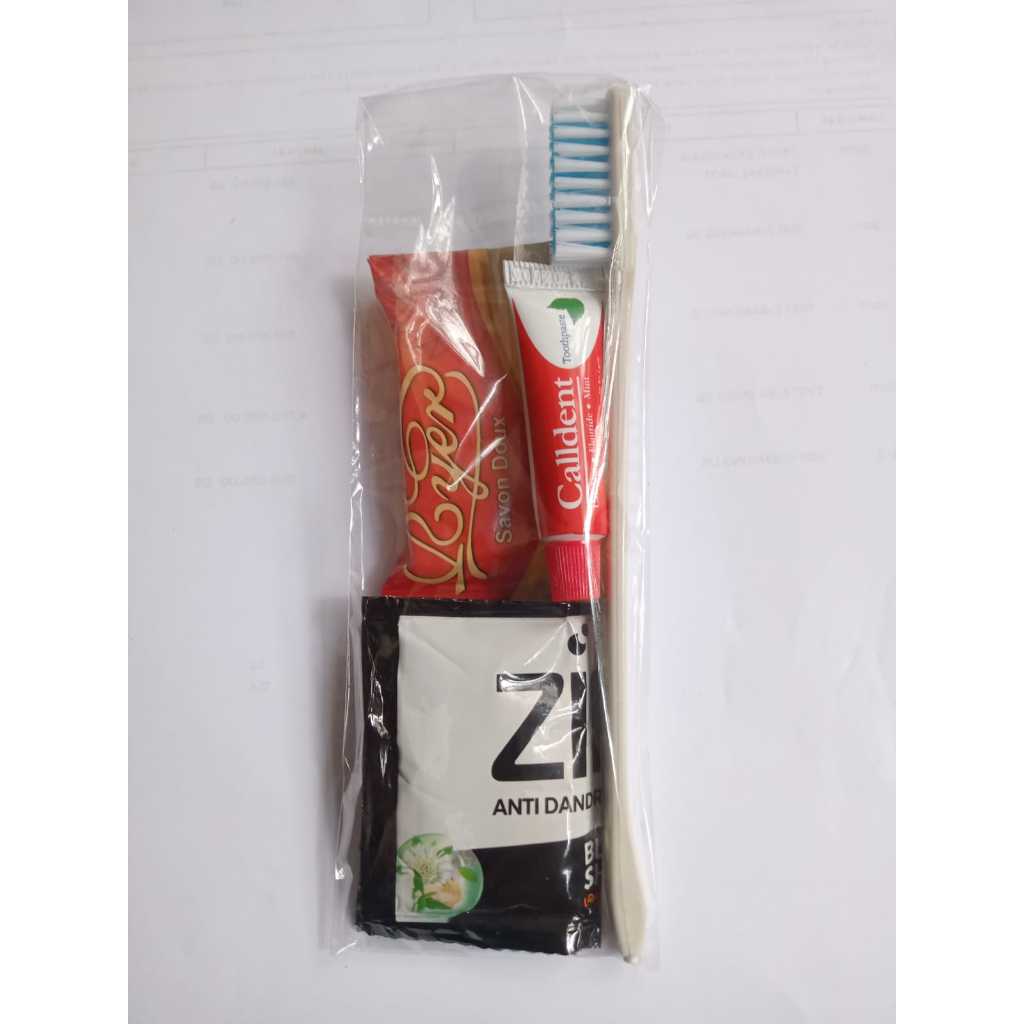 Jual Paket sabun Mandi A ( sikat+pasta gigi+shampo sachet+sabun batang ...
