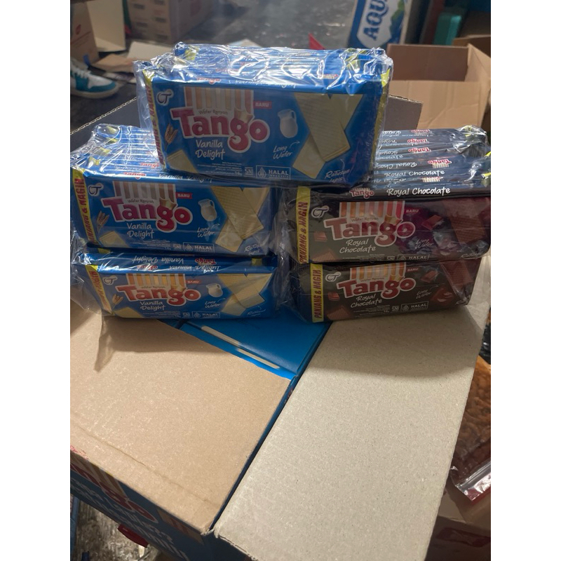 Jual Tango wafer perpack isi 10pcs 16gr | Shopee Indonesia