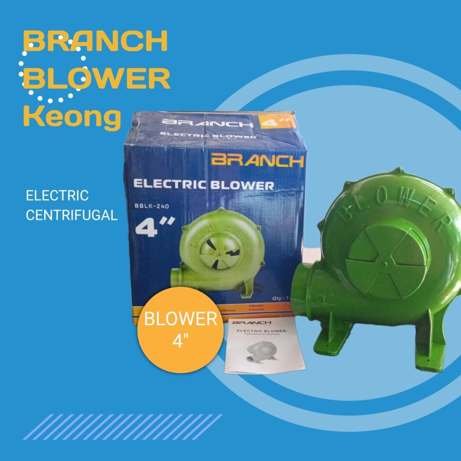 Jual BRANCH Mesin Blower Keong 4 Inch - Blower 4 Inch Duduk Elektrik ...