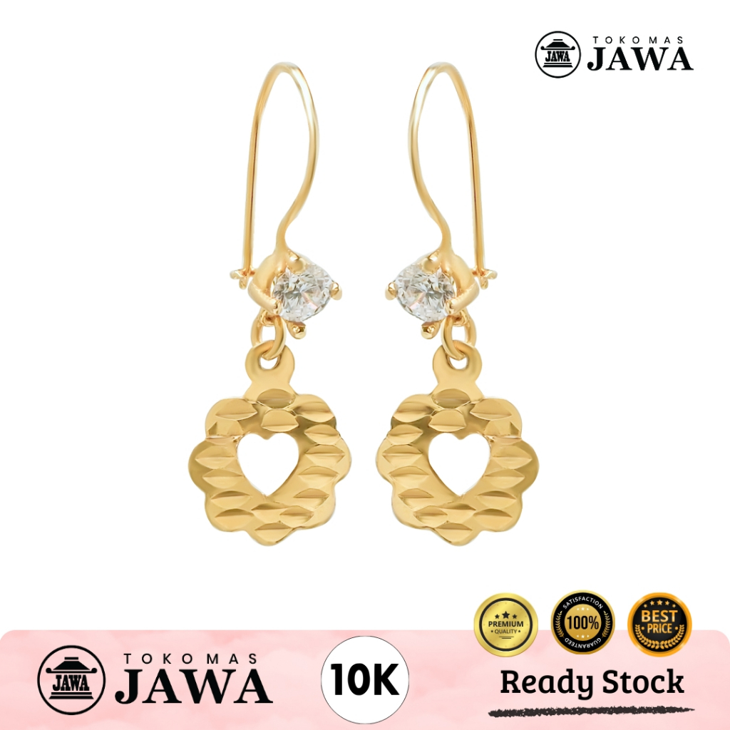 Jual Anting Emas Midi Model Kadar 10 Karat Toko Mas Jawa | Shopee Indonesia
