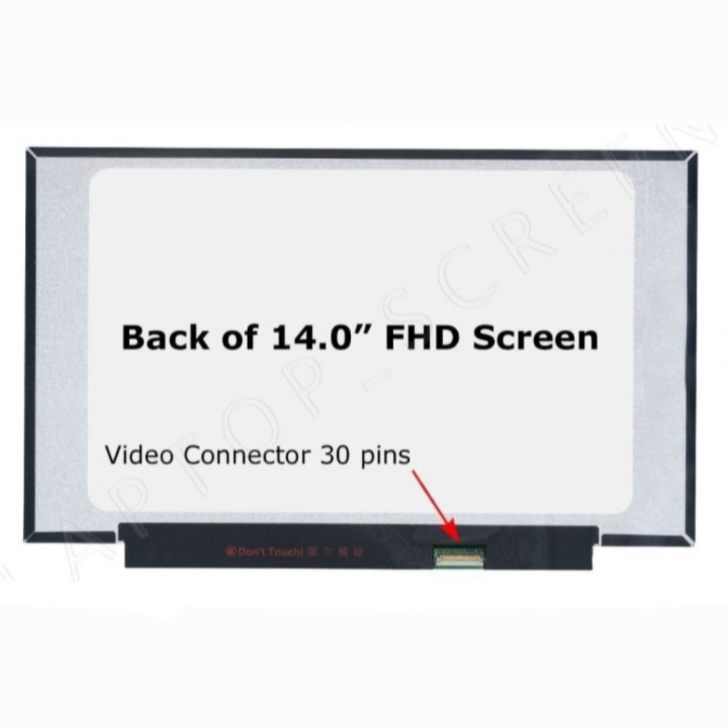 Jual Layar LED LCD Laptop Dell Vostro 14 3000 LM140LF2L 14.0 Inch 30 ...
