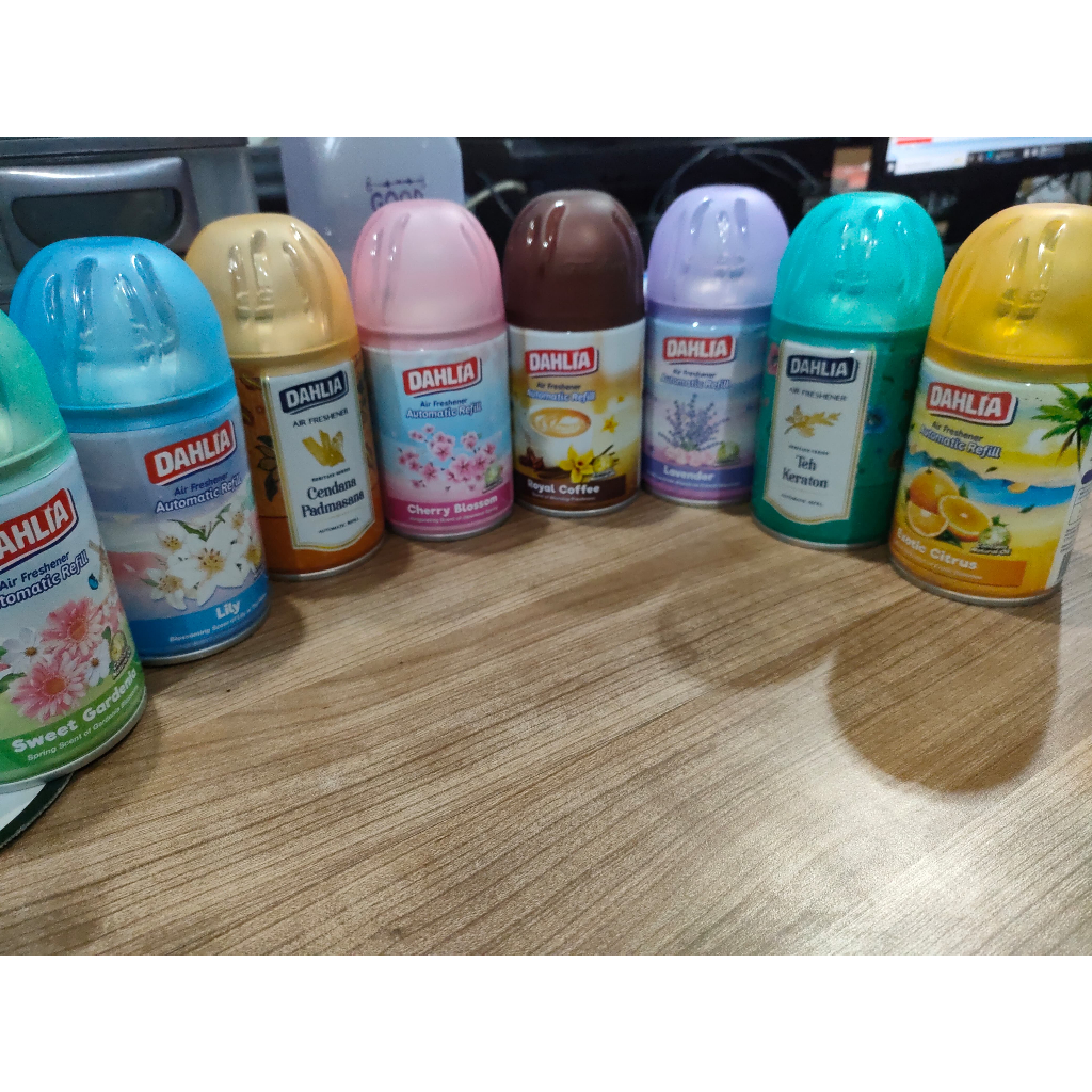 Jual DAHLIA 225ml Air Freshener Automatic Refill Spray Semprot ...