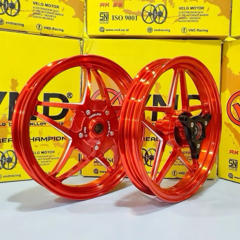 Jual Velg Vnd V Speed V1 1.85x14 2.15x14 Aerox Old/ Aerox New Connected Ukuran 1.85x14 & 2.15x14 ...