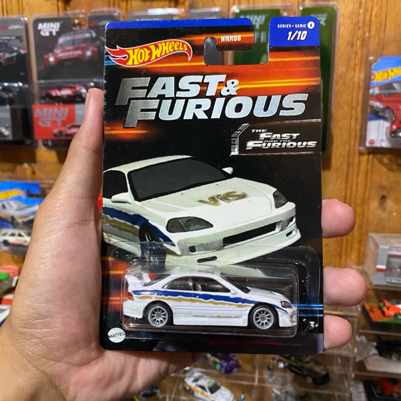 Jual Hot Wheels Honda civic si custom Fast and Furious fnf white ...
