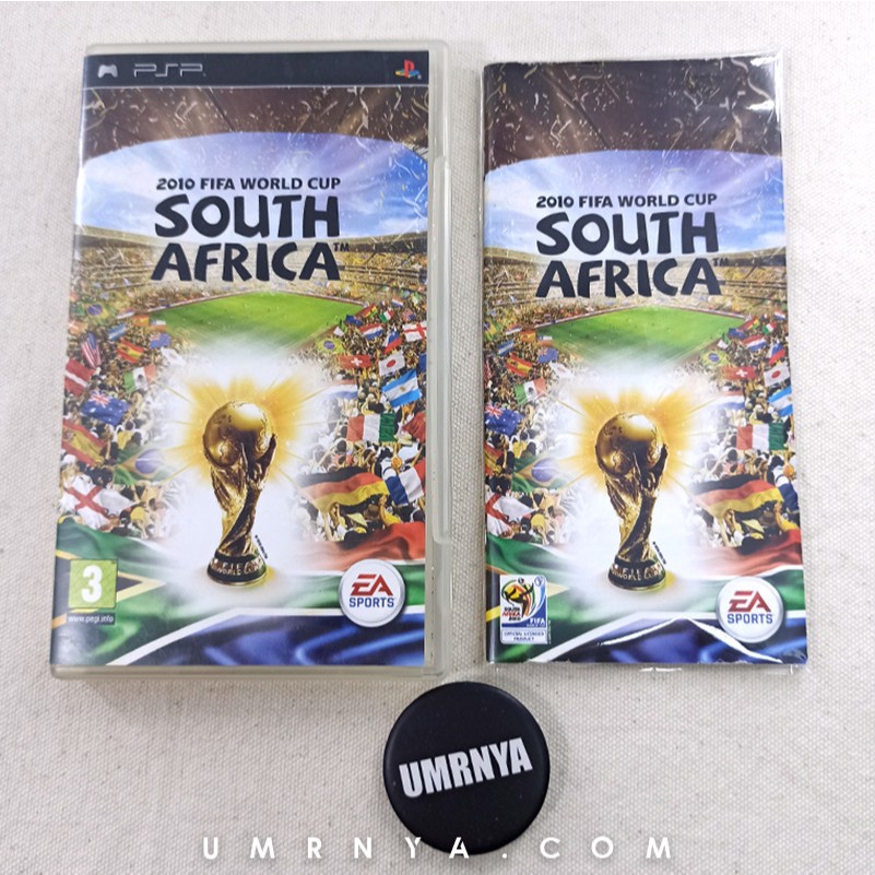 Jual BOX MANUAL ONLY, Kaset PSP 2010 FIFA World Cup South Africa bola ...