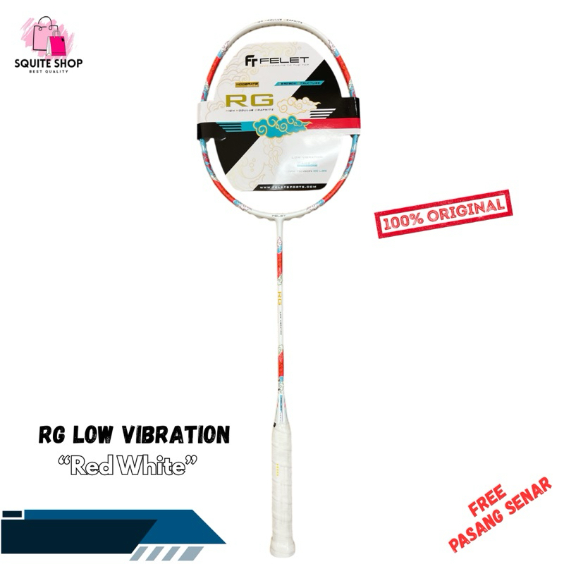 Jual RAKET FELET RG LOW VIBRATION 35LBS ORIGINAL BADMINTON | Shopee ...