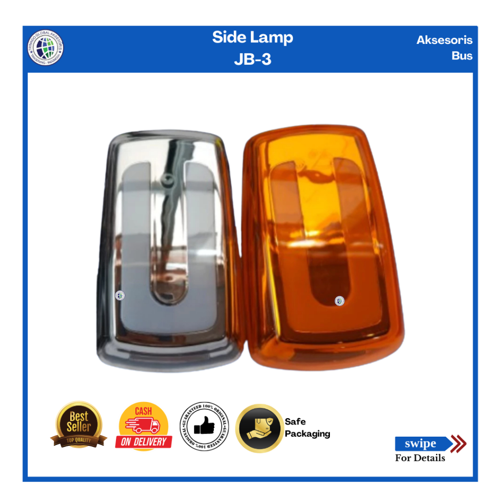 Jual SIDE LAMP BUS JB3 ARUS 12V-24V/LAMPU SEIN SAMPING BUS | Shopee ...